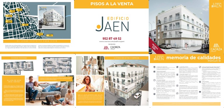 Triptico Edificio Jaen Web | PDF | edificio | Sectores Economicos