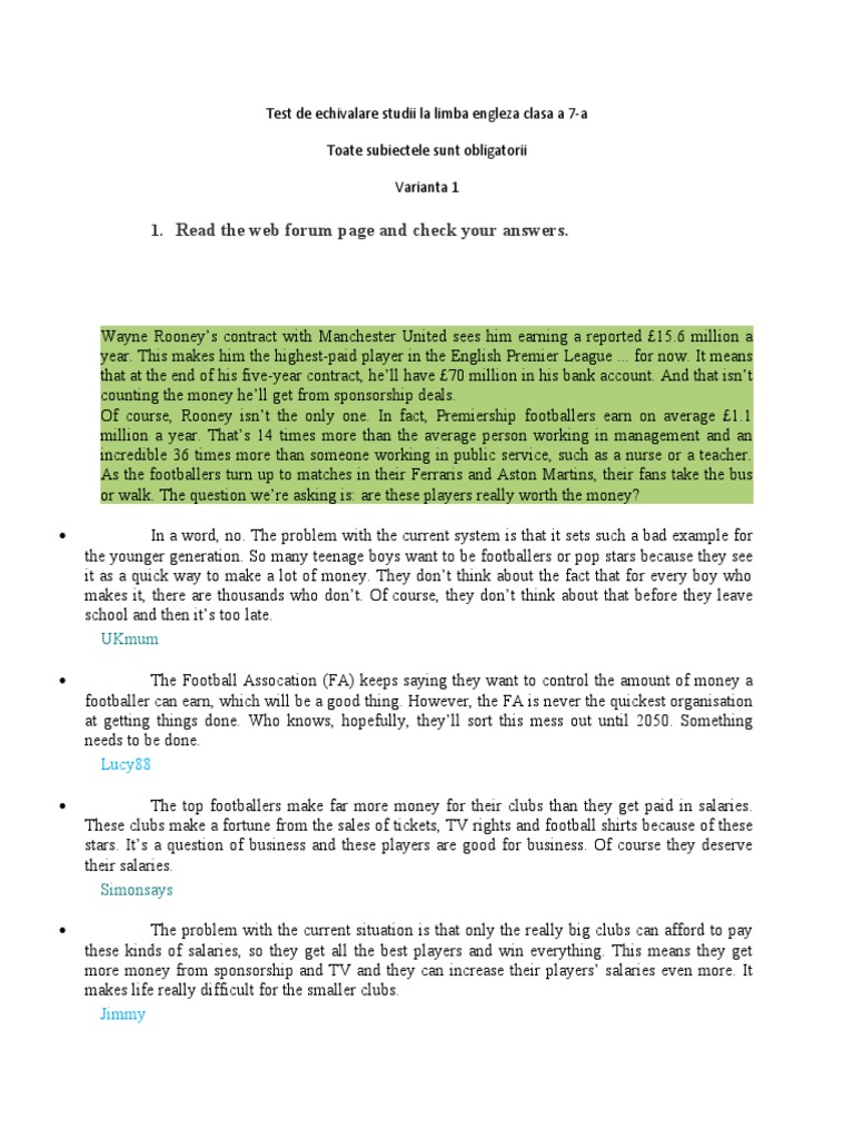 Preparing for the English Equivalency Exam: Practice with Reading Comprehension, Dialogue ...