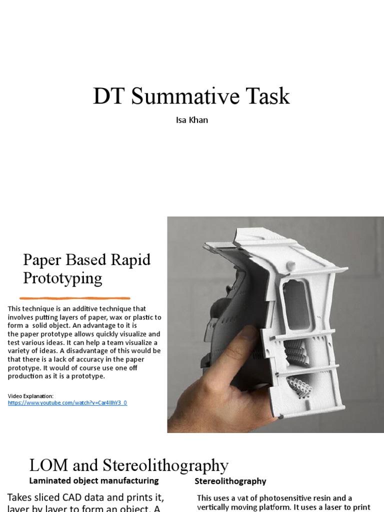 DT Summative Task: Isa Khan | PDF | Casting | Textiles