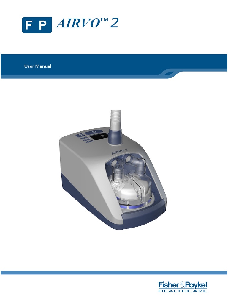 AIRVO 2 Humidifier User Manual | PDF | Vacuum Tube | Breathing