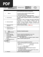MATH MELCs Grade 9 PDF | PDF | Trigonometric Functions | Quadratic Equation
