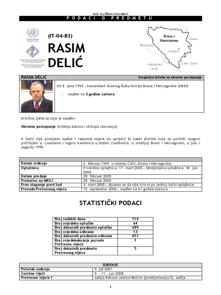 Cis Delic Rasim Bcs | PDF