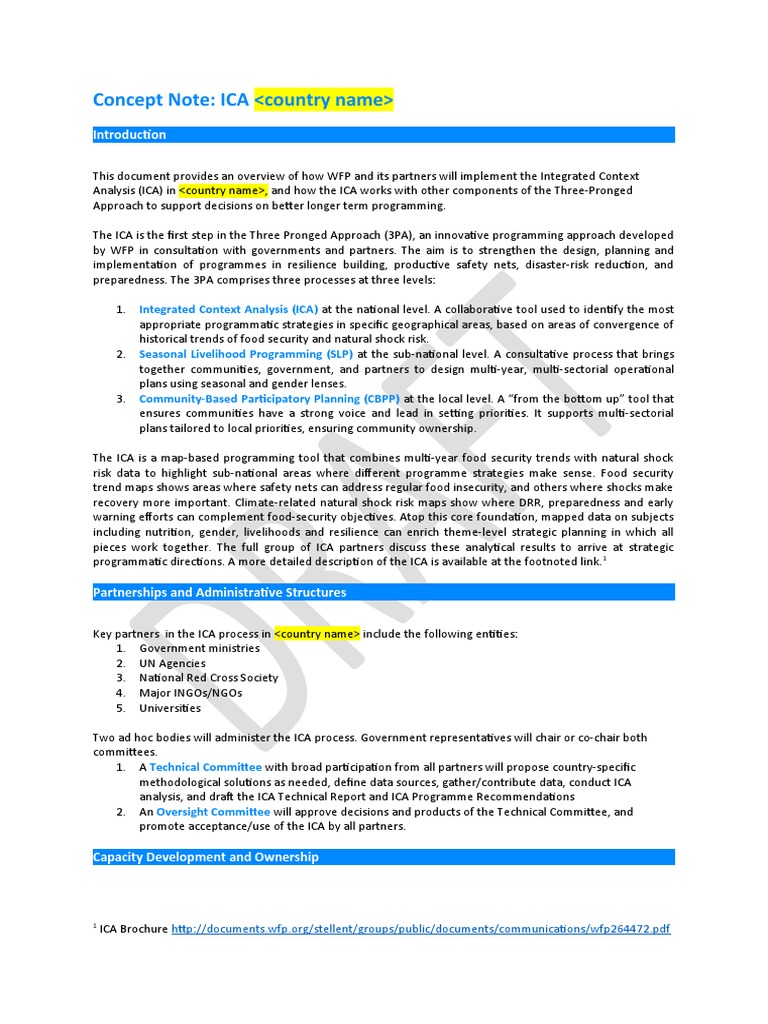 Overview of ICA Implementation in | PDF | Geographic Information System ...