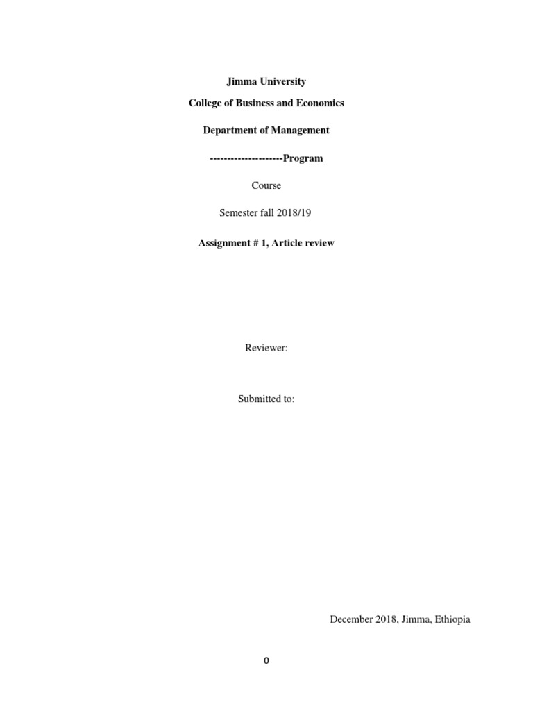 Article Review On X & Y Theory | PDF | Motivation | Motivational