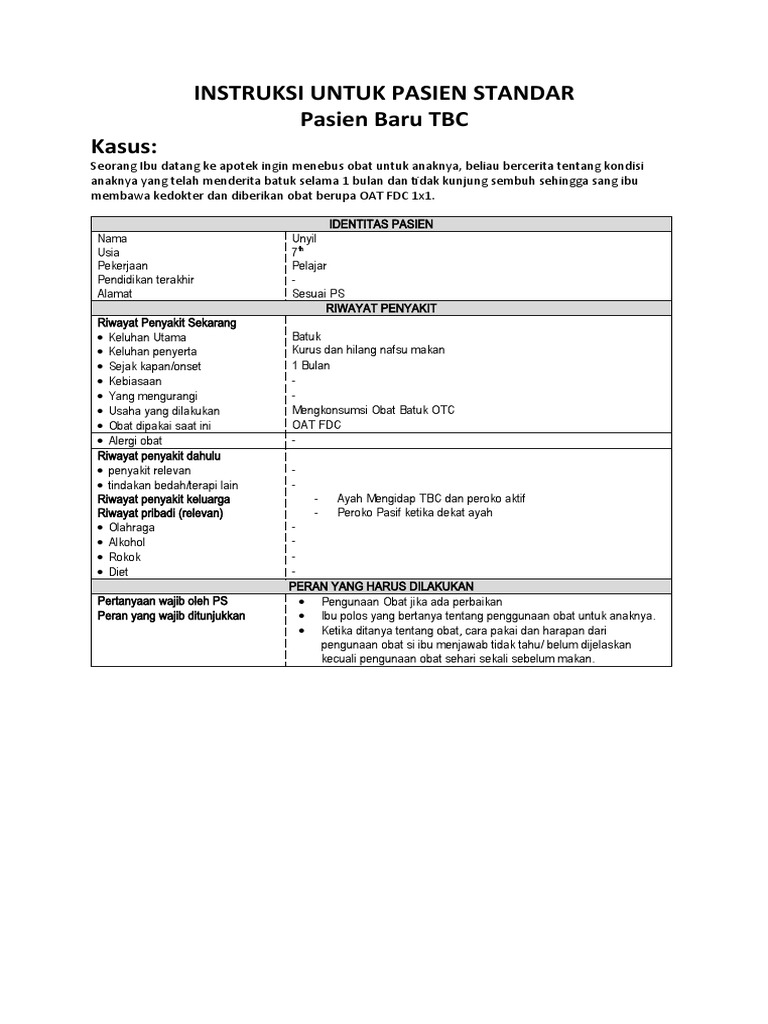 Konseling Osce 1 | PDF