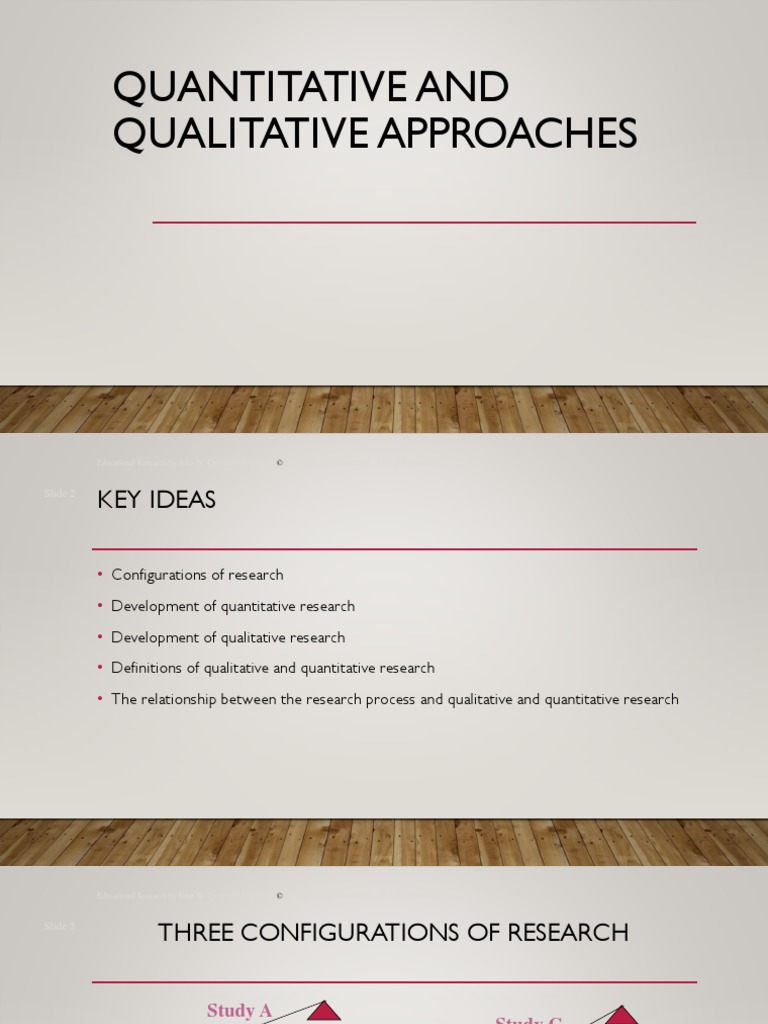 Quantitative and Qualitative Approaches | PDF | Quantitative Research ...
