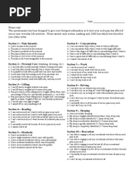 TMD Disability Index | PDF | Pain | Headache