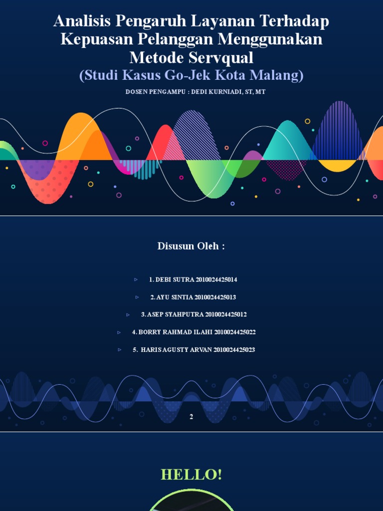 Analisis Kepuasan Pelanggan Go-Jek | PDF