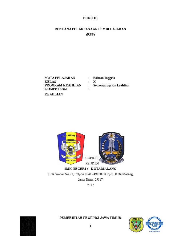 RPP 3.1 Dan 3.1 Jati Diri Dan Hubungan Keluarga | PDF