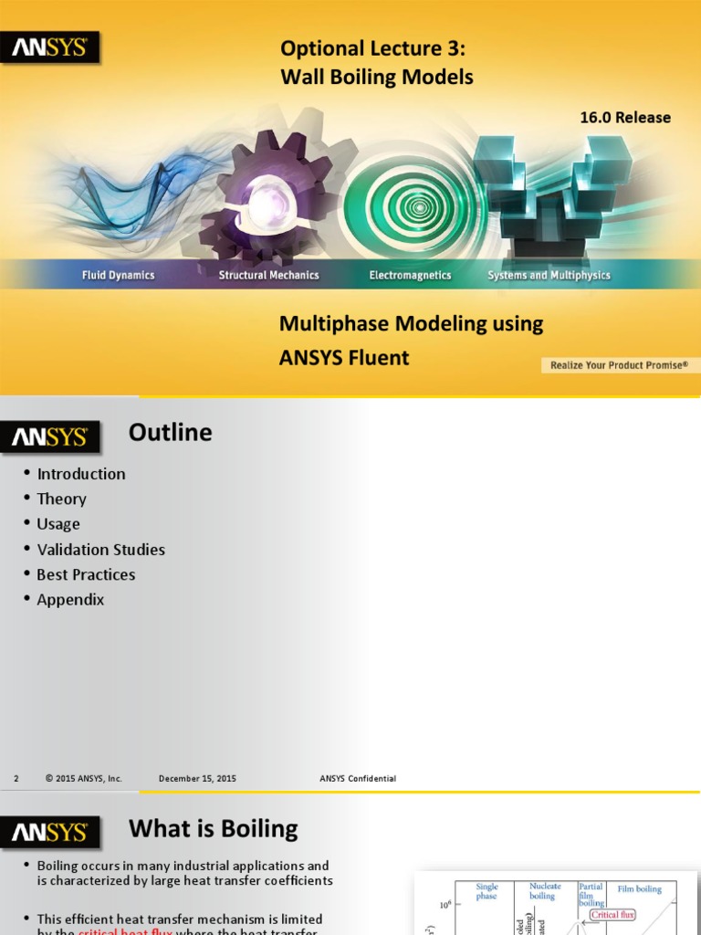 Optional Lecture 3: Wall Boiling Models: 16.0 Release | PDF | Boiling ...