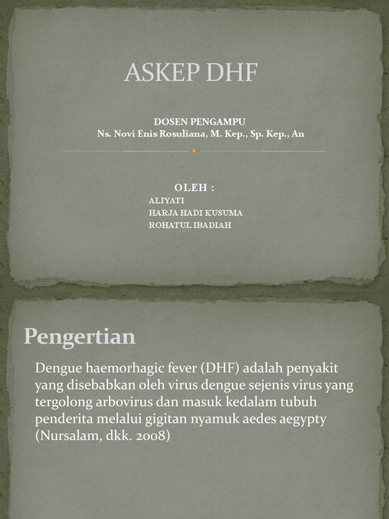 Askep DHF | PDF