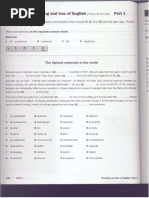 C1 Advanced 4, Test 4 Answer Key, Reading and Use of English | PDF ...