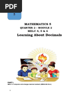 MATH Grade 4 Quarter 1 Module 1 FINAL | PDF | Learning | Numbers