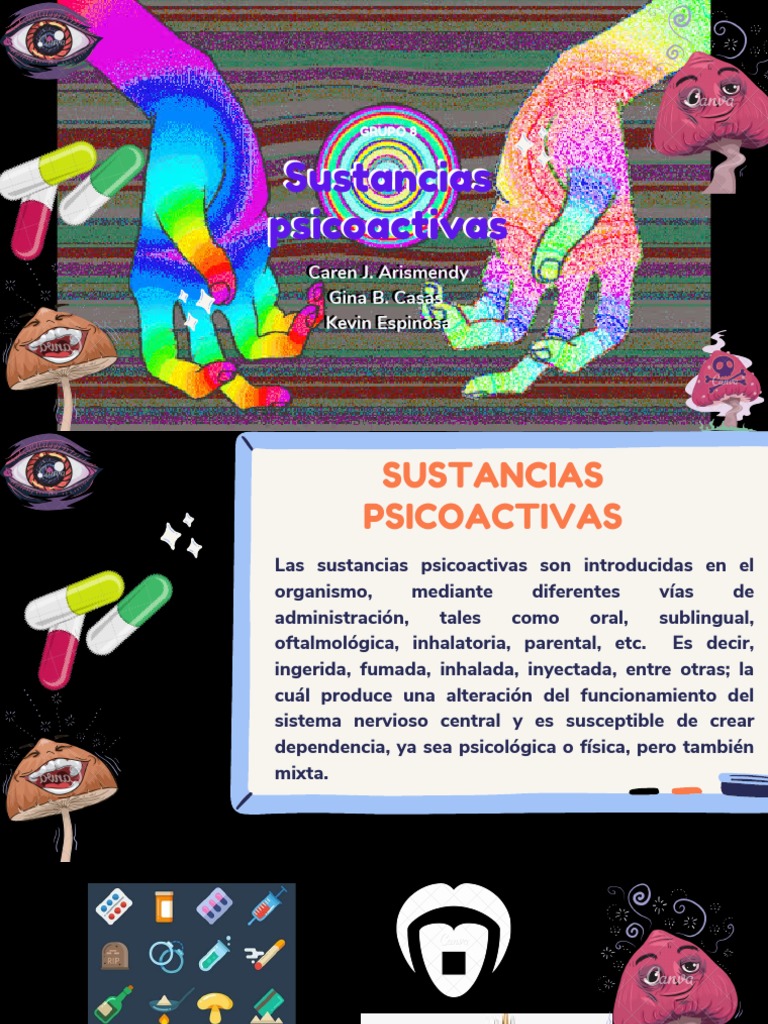 Sustancias Psicoactivas | PDF | Drogas Psicoactivas | Drogas