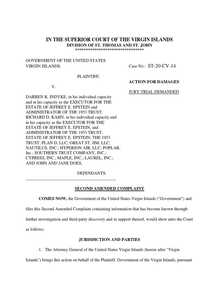 Second Amended Complaint (Redacted) | PDF | Sex Trafficking | Human Trafficking