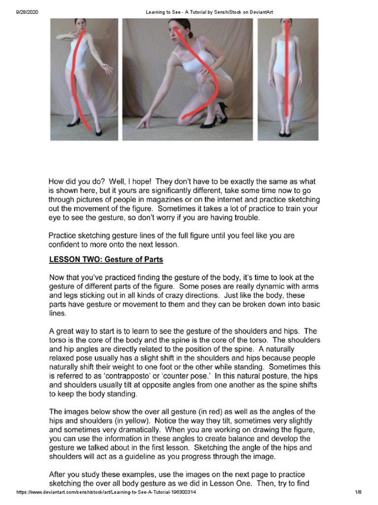 Learning To See - A Tutorial by SenshiStock On DeviantArt | PDF