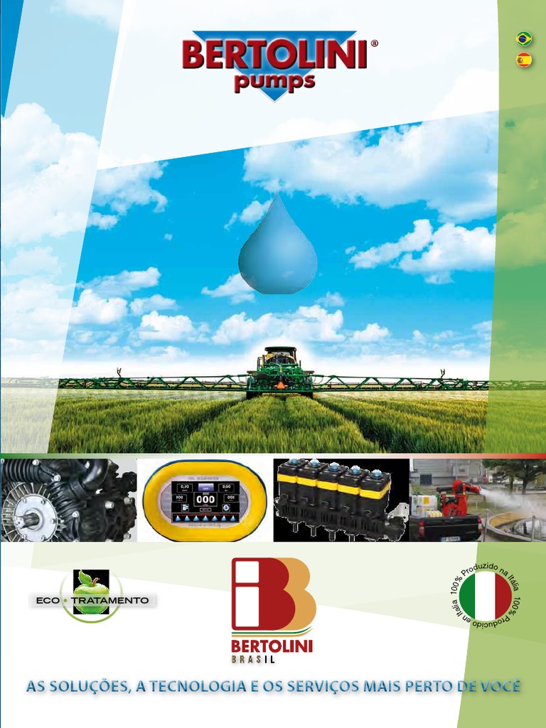 Bomba Bertolini | PDF | Motores | Motor elétrico