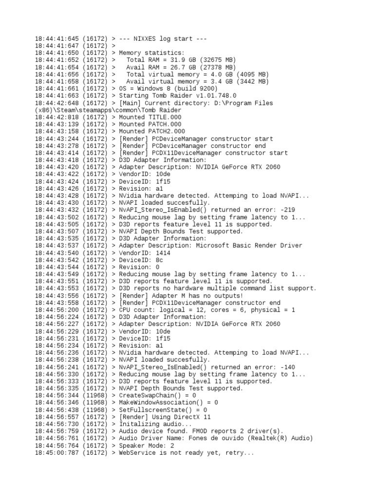 Tomb Raider | PDF | Ibm Pc Compatibles | Computing Platforms