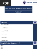 Medication-Use Evaluation Guide | PDF | Pharmacy | Therapy