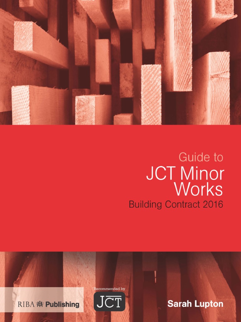 Guide To JCT Minor Works Building Contract 2016 | Download Free PDF ...
