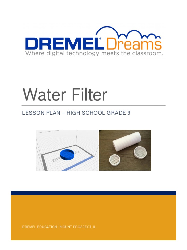 Water Filter: Lesson Plan - High School Grade 9 | PDF | Filtration ...