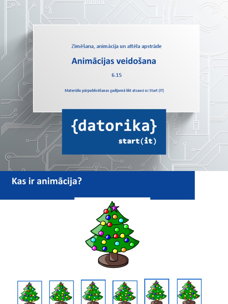 Animācijas Veidošana: Zīmēšana, Animācija Un Attēla Apstrāde | PDF