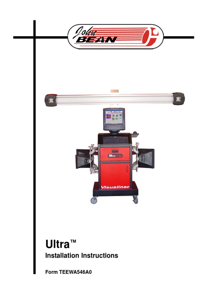John Bean Alignment Machine Manual | PDF | Screw | Electrical Connector