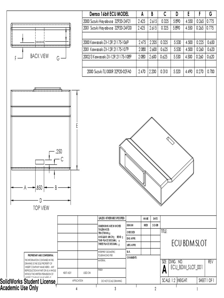 Ecu BDM Slot 001 | Download Free PDF | Business