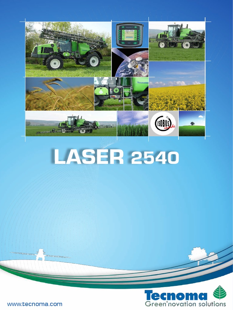 Tecnoma Laser 2540 Sprayer Overview | PDF | Transmission (Mechanics ...