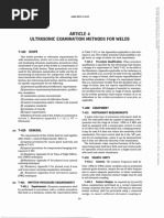ASME Section V Article-2 For RT | PDF