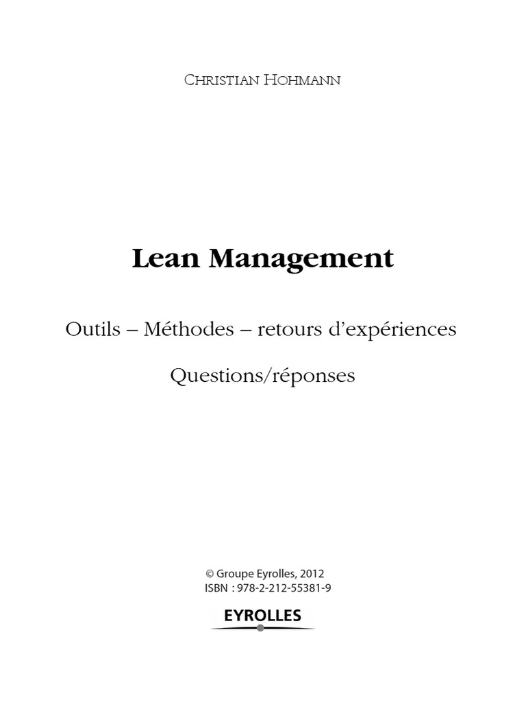 Lean Management | PDF