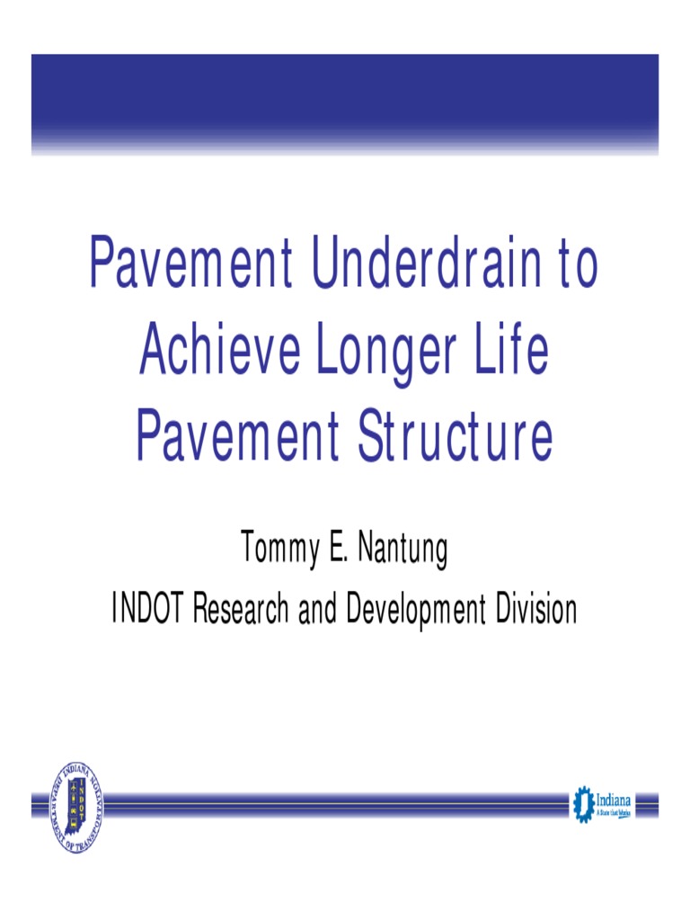 Moisture Management in Pavement Systems | PDF | Road Surface | Storm Drain