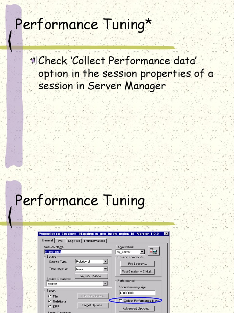 Informatica Performance Tuning | PDF | Areas Of Computer Science | Databases