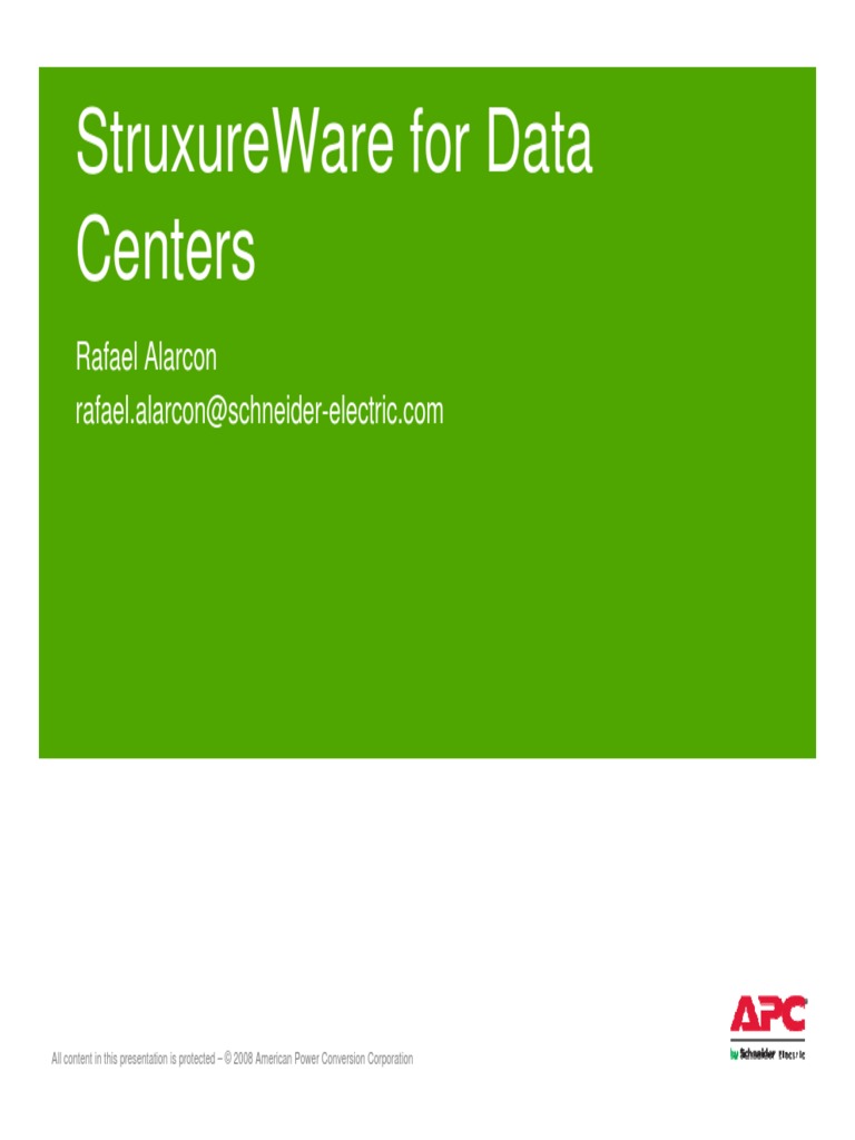 StruxureWare Data Centers | PDF | Data Center | Virtual Machine