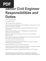 Duties and Responsibilities of A Project Engineer | PDF | Specification ...