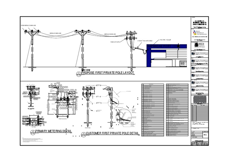 Propose First Private Pole Layout | PDF | Manufactured Goods | Economic ...