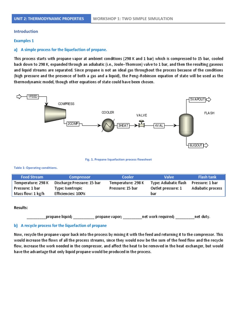 Thermodynamic properties simulation | PDF | Fluid Dynamics | Pressure
