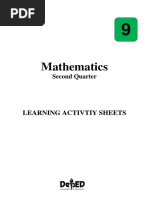 Q2 Mathematics 9 - Module 2 | PDF | Variable (Mathematics) | Volume