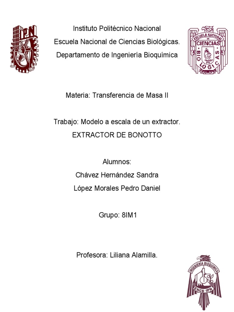Modelo de Extractor de Bonotto en Lixiviación | PDF | Solvente ...
