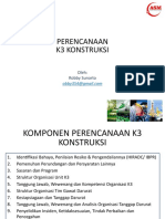 Merencanakan Program Pengawasan K3 Konstruksi Fix Lengkap | PDF