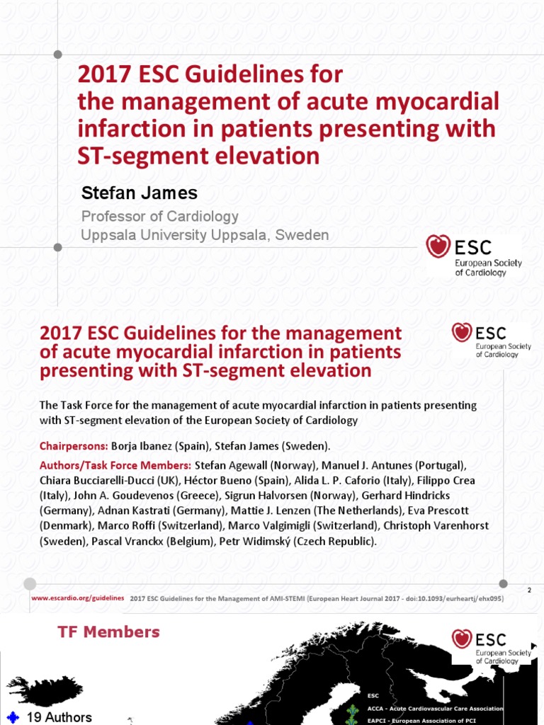 STEMI Guidelines 2017 Dari ESC | PDF | Percutaneous Coronary ...