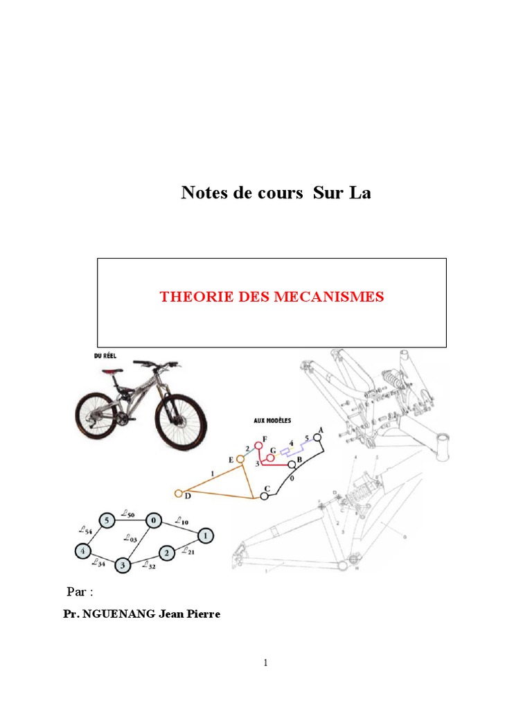 Théorie des Mécanismes en Ingénierie | PDF | Matrice (Mathématiques ...