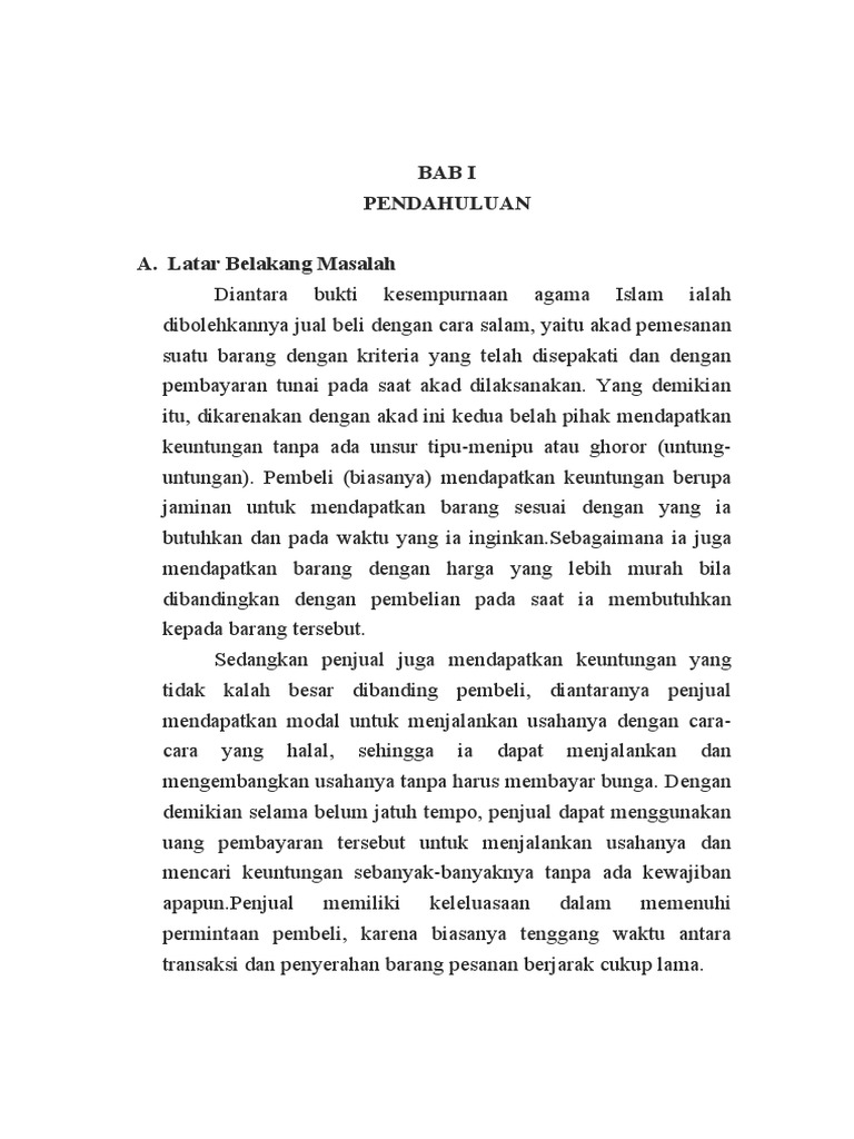 Mentahan Makalah | PDF