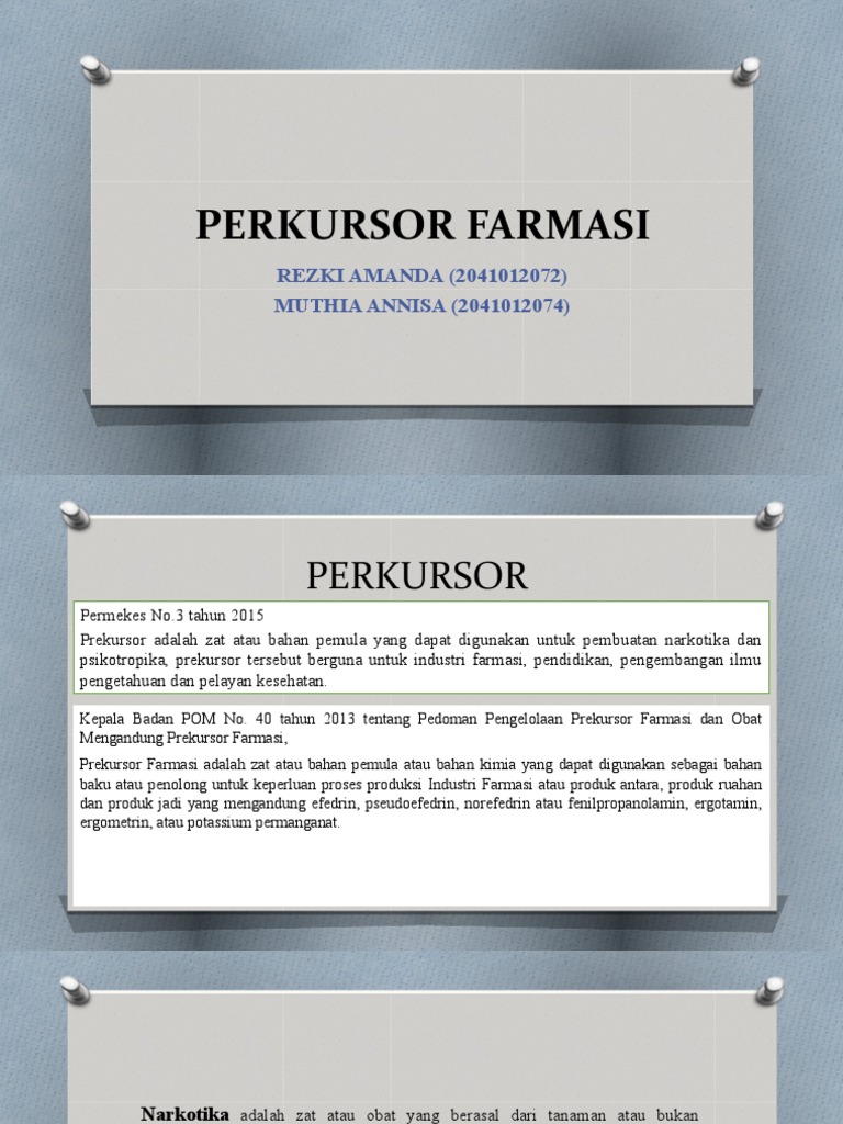 Perkusor Farmasi | PDF