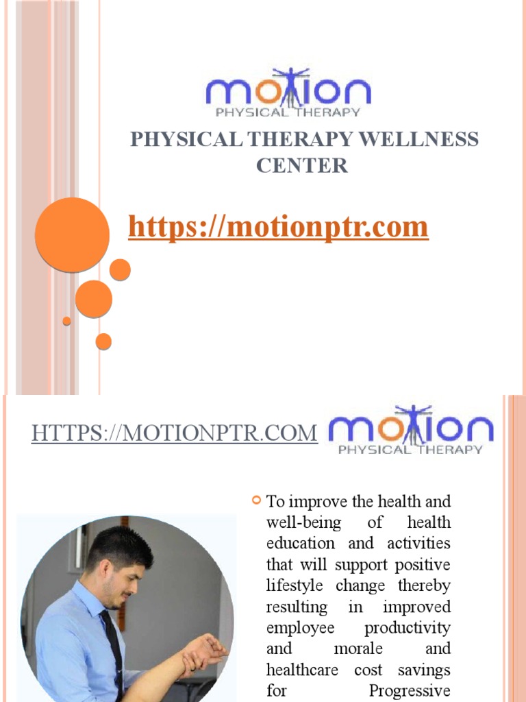 Physical Therapy Wellness Center | PDF