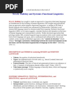 Halliday's Three Metafunctions Explained | PDF | Grammar | Language ...