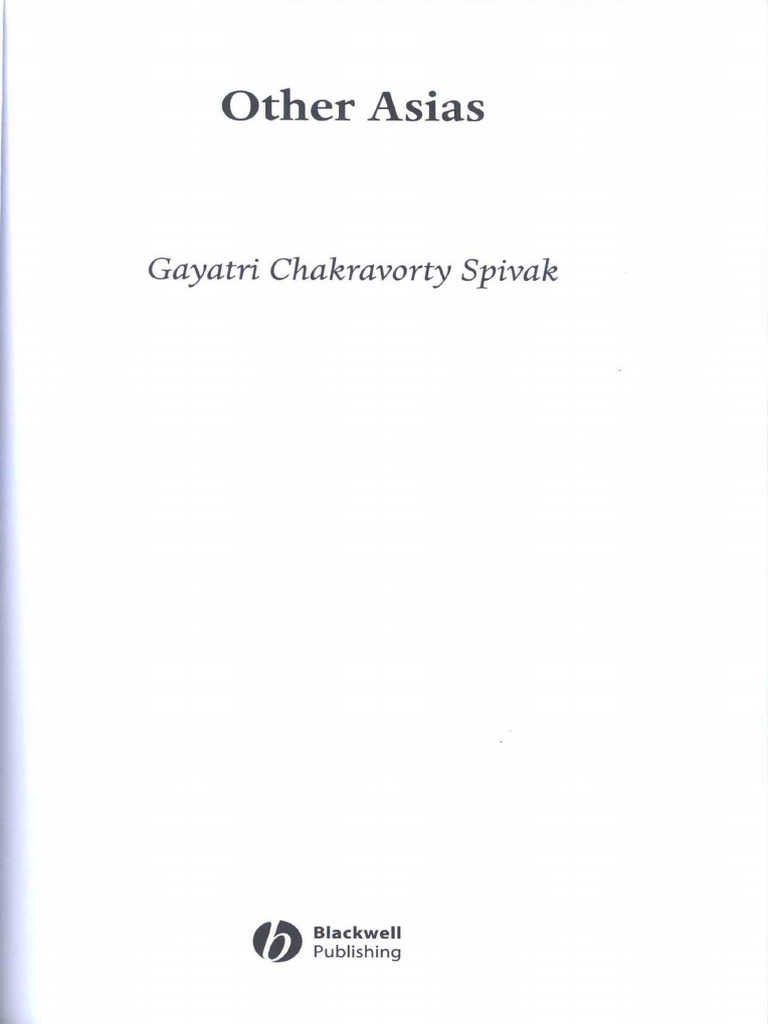 Gayatri Spivak | PDF