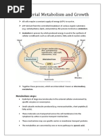 Bacterial Growth Curve Experiment | PDF | Spectrophotometry ...
