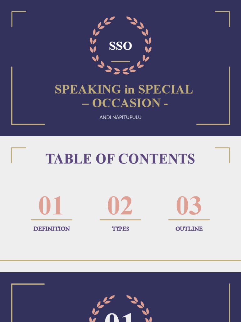 Speaking in Speacial Occasion | PDF | Public Speaking | Storytelling