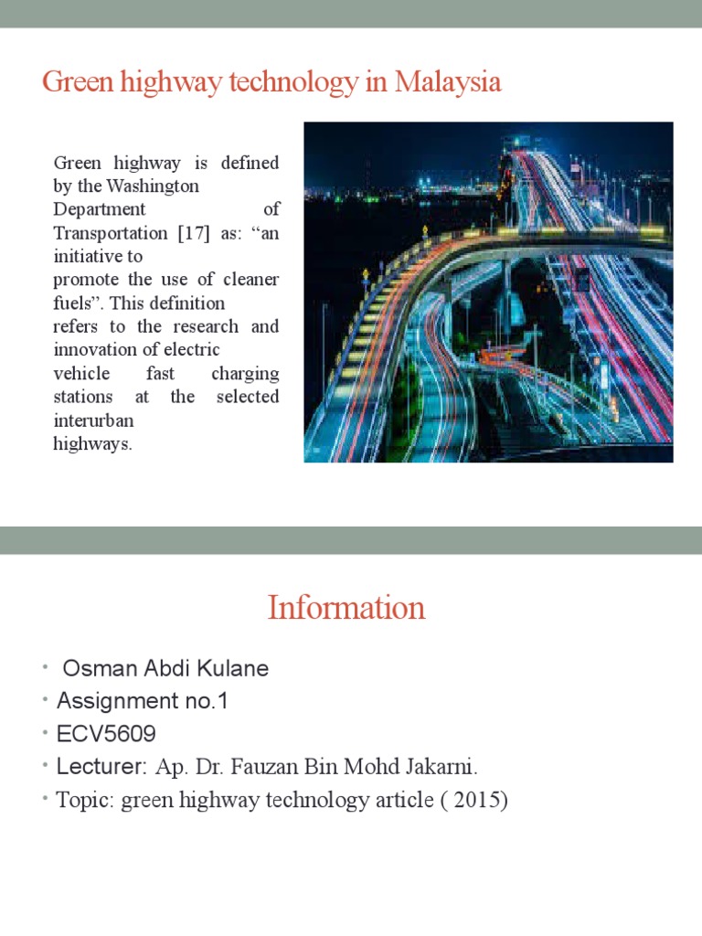 Assignment I For Highway Design | PDF | Life Cycle Assessment ...